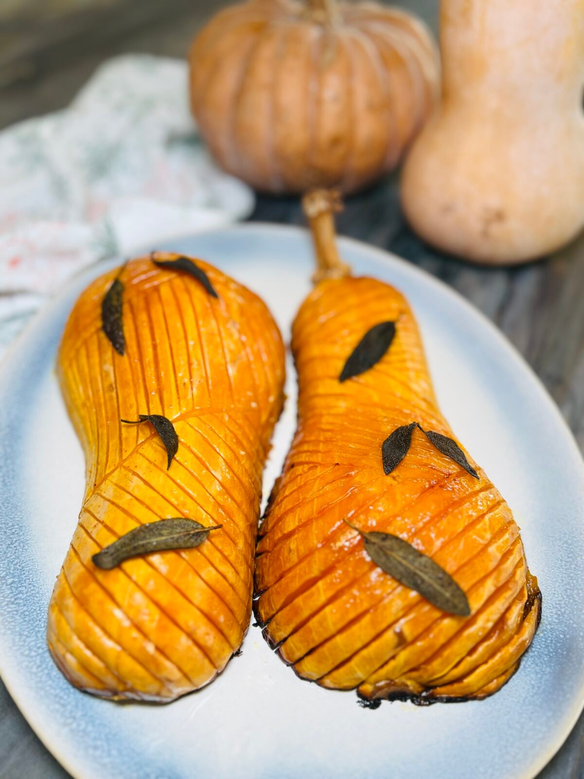 How to Make Honey Citrus Glazed Butternut Squash - Marzi's Garden